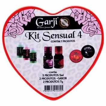 Kit 7 unidades Sensual Completo Garji - Acessórios para Bem-estar ...