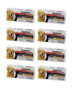 Kit 8 Basken Plus 40 Konig Vermífugo 4 Comprimidos - Vermífugo ...