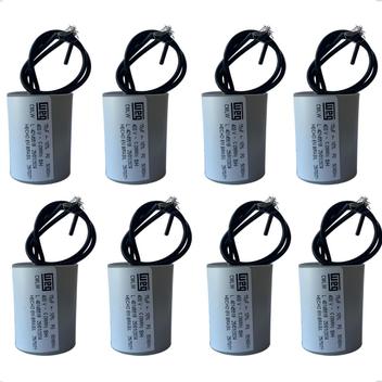 Kit 8 Capacitor 15uf 380/400v 50-60hz 2 Fios Motores WEG - Capacitor ...