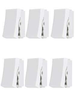 Kit 8 Modulo Interruptor Paralelo Branco Steck Stella 868020 - Módulo ...