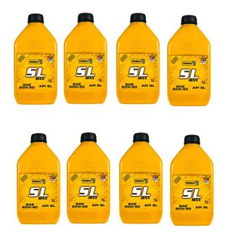 Kit 8 Óleo Do Motor Sae 20w-50 Sl Max Api Sl Bardahl 1 litro - Lubrificante para Moto - Magazine ...