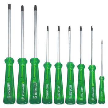 Kit 9 Chaves Torx Tipo Fenda do T08 ao T45 - LOTUS - Jogo de Chave de ...