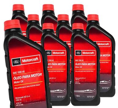 Kit 9 Óleo 15w40 Mineral Ranger S10 Frontier Diesel - MOTORCRAFT ...