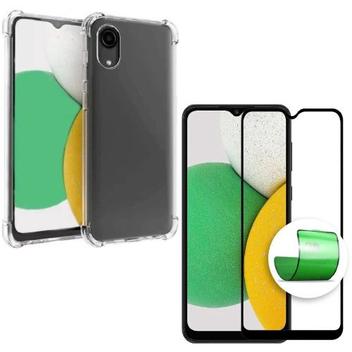 Kit A03 Core - Capa Transparente + Película 9D Cerâmica Samsung Galaxy ...