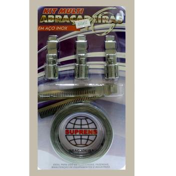 Kit Abraçadeira KSI Completo Aço Inox Fita 14.5 mm Fixação - SUPRENS ...