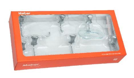 Kit Acessórios Meber Clic - Acessórios para Banheiro - Magazine Luiza