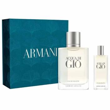 Kit Acqua Di Gio Giorgio Armani Edt 100Ml + Ts 15Ml - Perfume Masculino ...