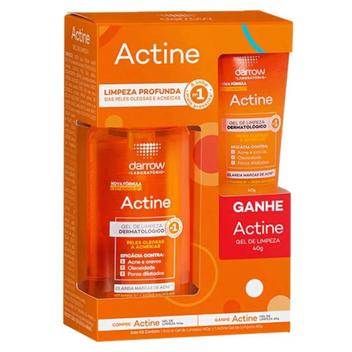 Kit Actine Sabonete Gel De Limpeza Profunda 140g + 40g - Acti e - Kit de Tratamento para o Rosto ...