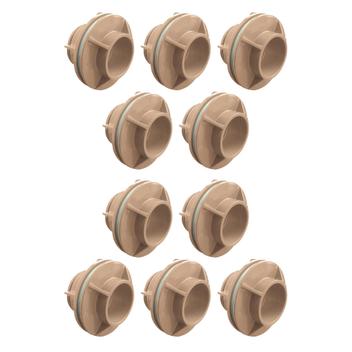 Kit Adaptador Flange Soldável 50Mm X1.1/2 Caixa D'Água C/10 - Akato ...