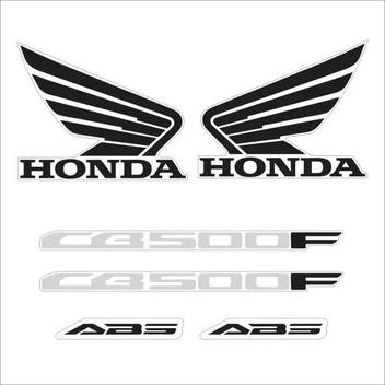 Kit Adesivo Cb 500f Moto C/ Asa Honda Sem Resina Em Vinil - Resitank ...
