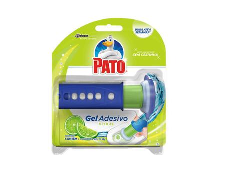 Kit Adesivo Sanitário Pato Gel Citrus Aplicador + 4 Refil - Scj Johnson ...
