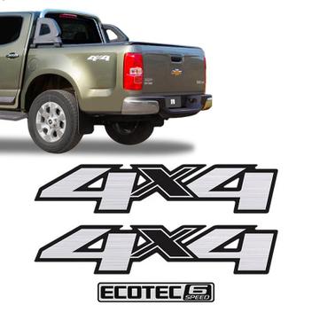 Kit Adesivos 4x4 S10 Ltz + Emblema Traseiro Ecotec 6 Speed - SPORTINOX ...