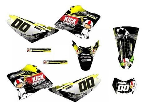 Kit Adesivos Yamaha Xtz 125 Kick Buttowski - Spts - CDI de Moto ...