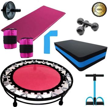 Kit Aeróbico Para Treino De Ginástica Com Mini Jump - Infinity ...