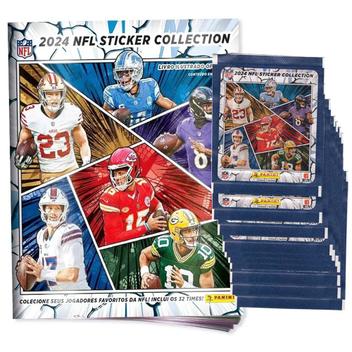 Kit Álbum NFL Footbal League 2025 + 50 Figurinhas National Footbal ...