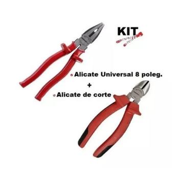Kit Alicate Universal 8 Pol + Alicate De Corte- Linha Gedore - Alicate ...