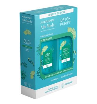 Kit Alta Moda Alfaparf Detox Purify Sh+Cond 300ml - Kit Shampoo e ...