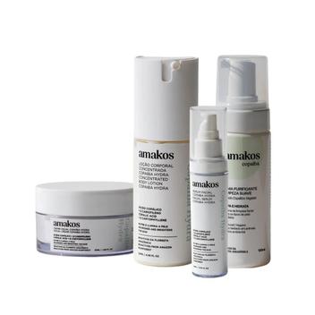 Kit Amakos Da Amônia Linha Copaíba Corporal E Facial - Amakos Da ...