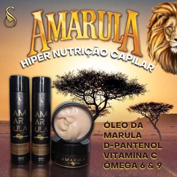 Kit amarula hiper nutrição - 3pçs- 300ml- scarpelli - Kit de Tratamento ...