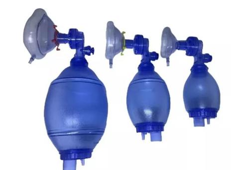 Kit Ambu Completo Em Pvc Com 3 Peças - Brasmed - Conjunto de Utensílios ...