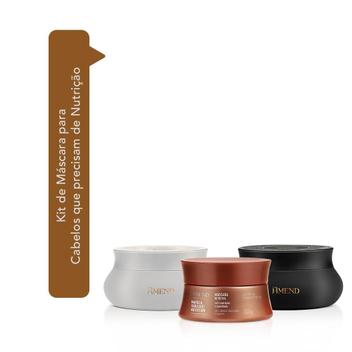 Kit Amend Máscaras para Cabelos Nutrição Máscara Nutritiva Intensiva ...