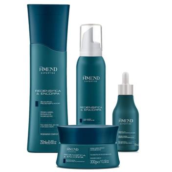 Kit Amend Redensifica e Incorpora Sh + Mask + Mousse + Serum - Kit de ...