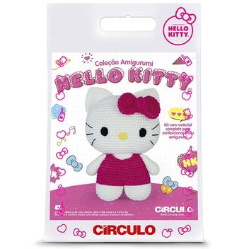 Kit Amigurumi Hello Kitty Círculo - Circulo - Armarinhos - Magazine Luiza