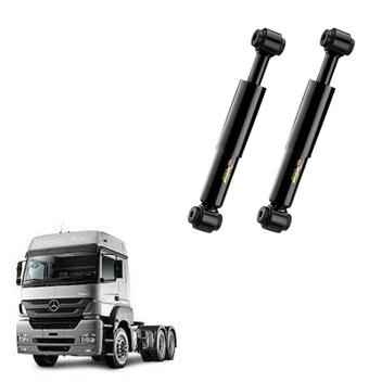 Kit Amortecedor Cabine Mb Actros Antigo Traseiro Horizontal - Suspentech - Ônibus e Caminhões ...