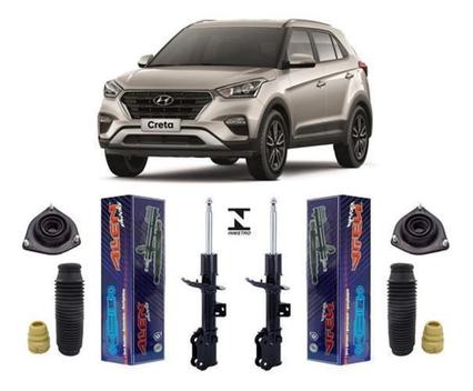 Kit Amortecedor Coxim Dianteiro Creta 2018-2021 Suspensão - Allen ...