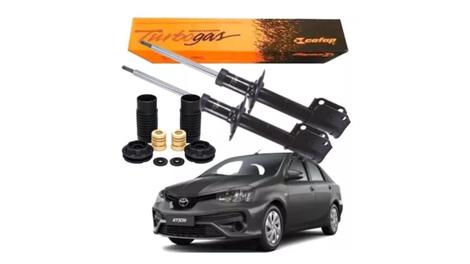 Kit Amortecedor Dianteiro Toyota Etios 1.3 1.5 2012 2014 2016 2018 2019 - COFAP - Amortecedor de ...