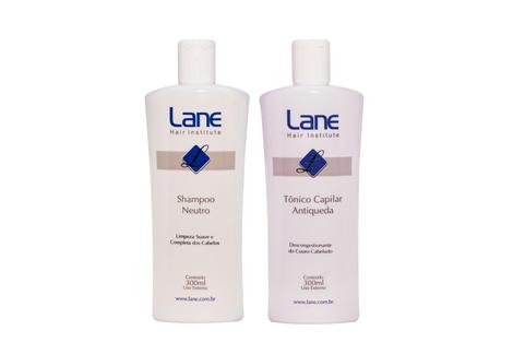Kit Anti Queda Cabelos Normais Lane Shampoo + Tônico - Kit de ...