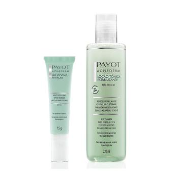 Kit Antiacne Loção Tônica e Gel Secativo Acnederm Payot - Antiacne ...