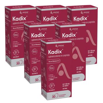 Kit Arese Kadix Com 6 Caixas De 30 Comprimidos Revestidos Cada - ARESE ...