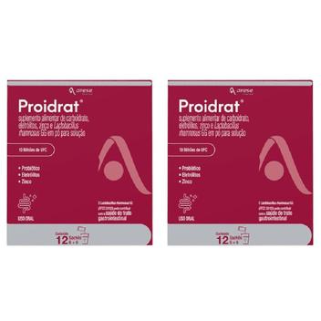 Kit Arese Pharma Proidrat Com 2 Caixas De 12 Sachês Cada - Colágeno ...