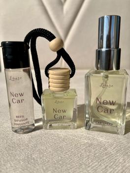 Kit Aromatizador P/ Carro Pingente Spray e Refil Carro Novo - Likare ...