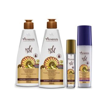 Kit Arvensis Sol a Sol Completo - Pós Sol - Magazine Luiza