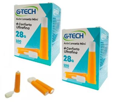 KIT Auto Lanceta Mini 28g 2 CX 100 Ultrafina Conf. - G-tech ...