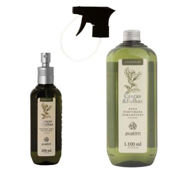 Kit Avatim Água Perfumada + Perfume Ambiente Cascas E Folhas ...