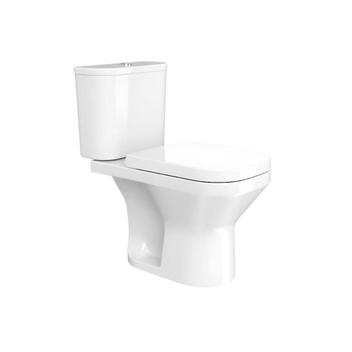 Kit Bacia Span Flow Square Kohler com Caixa Acoplada, Assento e ...