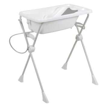 Kit Banho Bebê Burigotto Banheira Branca Suporte e Redutor - Banheira ...
