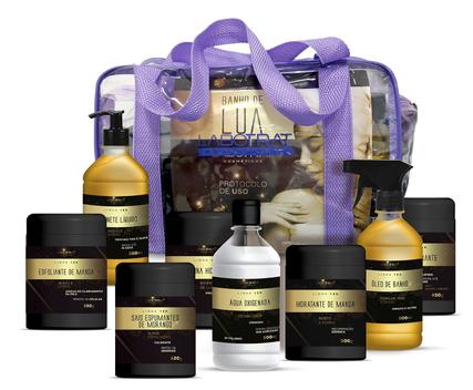 Kit banho de lua 18k profisisonal 8 itens Linha Cuidados Pele Labotrat ...