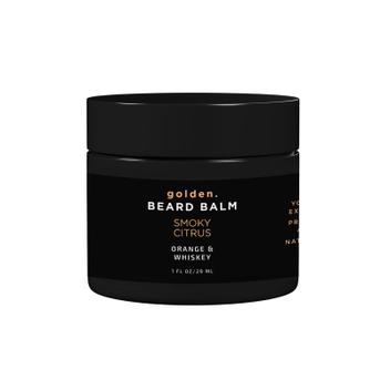 Kit Barba Golden Grooming Smoky Citrus - Óleo e Bálsamo 30ml - Balm ...