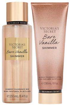 Kit Bare Vanilla Shimmer Victoria's Secret - Body Splash E Lotion Vanilla - Cuidados com o Corpo ...