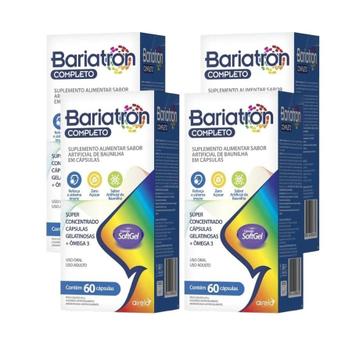 Kit Bariatron Completo Airela Sabor Baunilha Com 4 Unidades De 60 ...