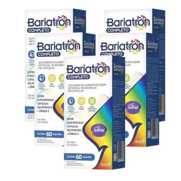 Kit Bariatron Completo Airela Sabor Baunilha Com 5 Unidades De 60 ...