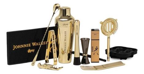 Kit Bartender Luxo Johnnie Walker 18pç Dourado Premium Drink - Oster ...