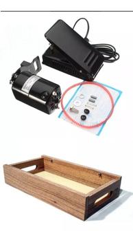 Kit Base E Motor Máquina Costura Singer Pfaff Elgin Etc100w - Fox ...