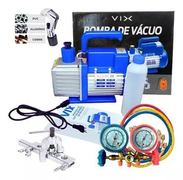 Kit Básico Para Refrigeração e Ar Condicionado + Bomba De Vácuo e ...