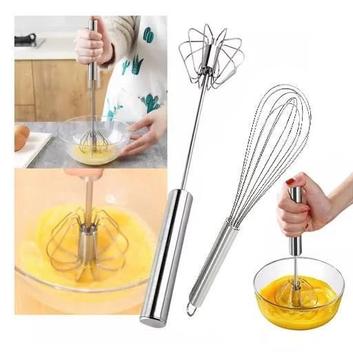 Kit Batedor Mixer Batedor Fouet Profissional Aço Inoxidável - Compre Já ...