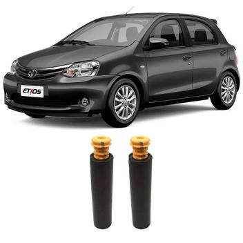 Kit Batente Toyota Etios Traseiro 2012 Até 2020 O Par - Skyll - Batente ...